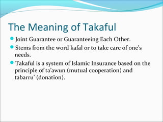 takaful | PPT