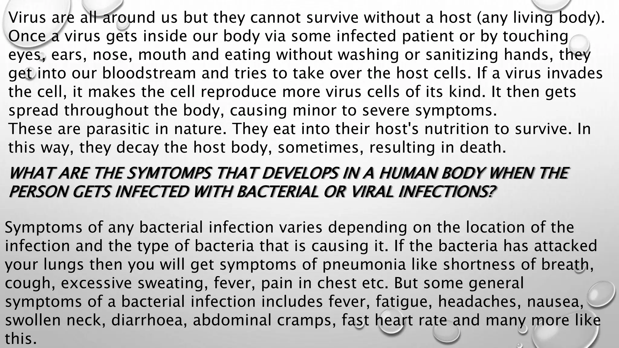 Do You Know The Differences Between Bacterial And Viral Infections? | PPTX