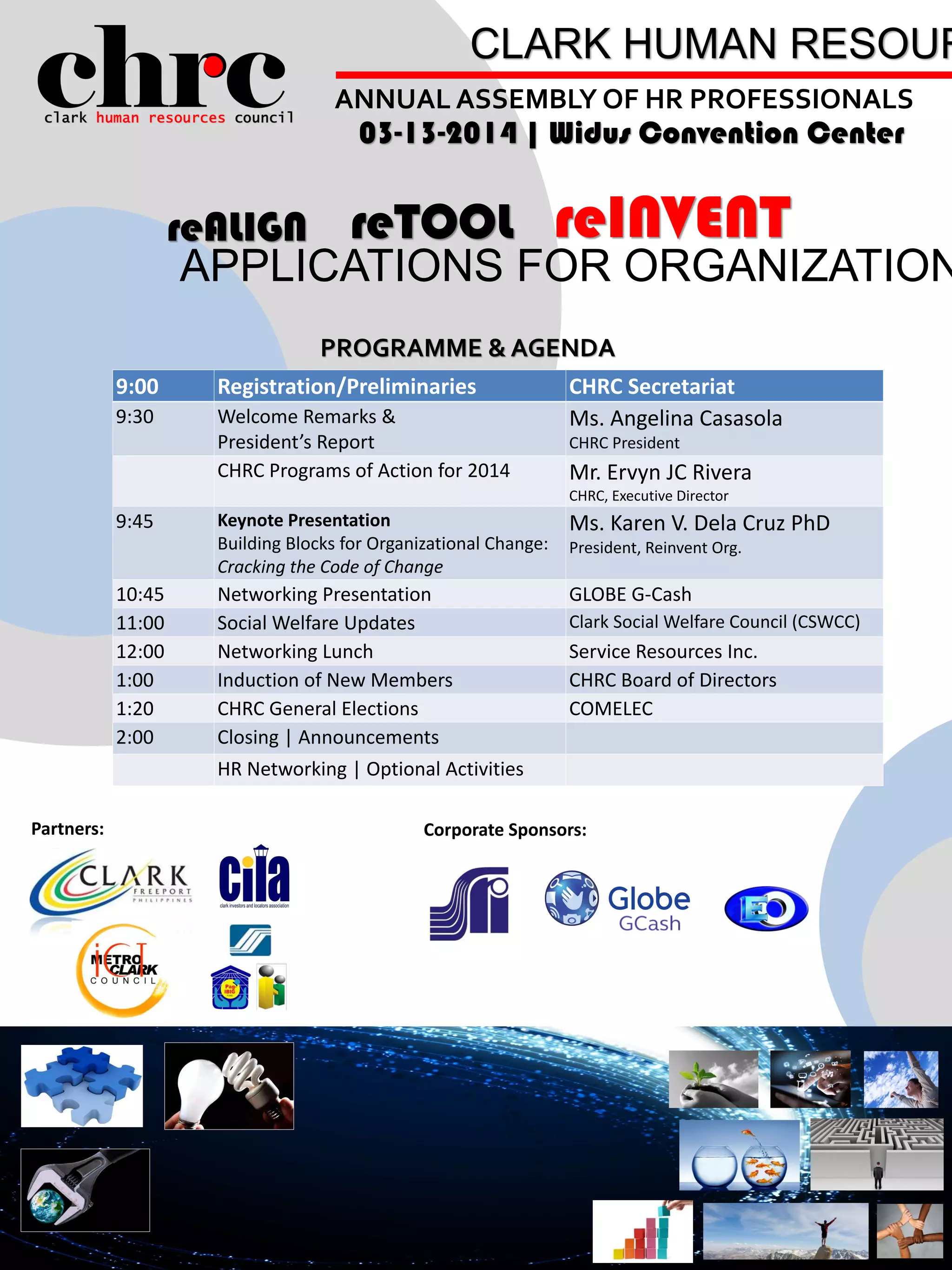 Chrc ga 2014 programme | PPTX