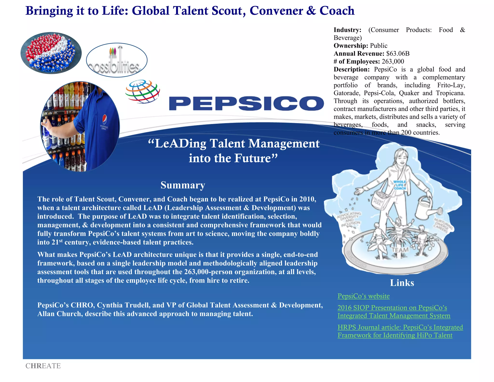 pepsico talents | PDF