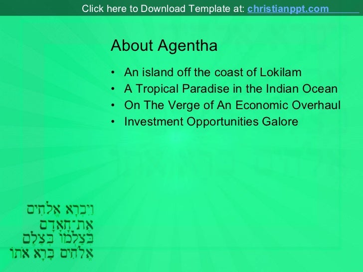 Genesis PowerPoint Background