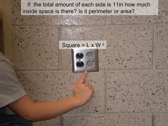 Chris Anthony Area And Perimeter Project | PPT