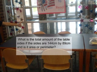 Chris Anthony Area And Perimeter Project | PPT