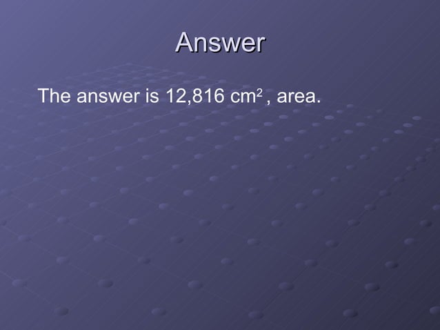 Chris Anthony Area And Perimeter Project | PPT