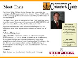 Chris Gately Listing Presentation | PPT