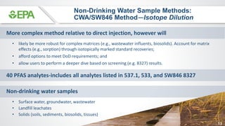 Chris Impellitteri: EPA's update on PFAS analytical methods | PDF | Chemistry | Science