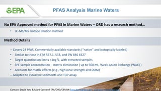 Chris Impellitteri: EPA's update on PFAS analytical methods | PDF