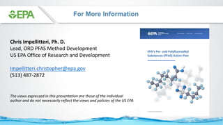 Chris Impellitteri: EPA's update on PFAS analytical methods | PDF