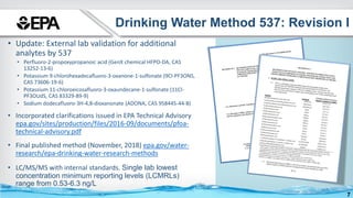Chris Impellitteri: EPA's update on PFAS analytical methods | PDF