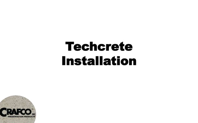 TechCrete and ASR Repairs | PPTX