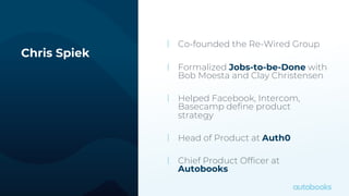 BoSUSA23 | Chris Spiek & Justin Dickow | Autobooks Product & Engineering | PPT