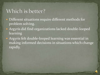 Chris Argyris | PPTX