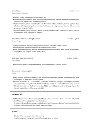 Chris beck CV | PDF