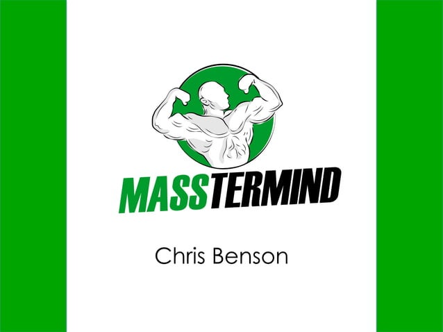 Chris benson's program | PPT