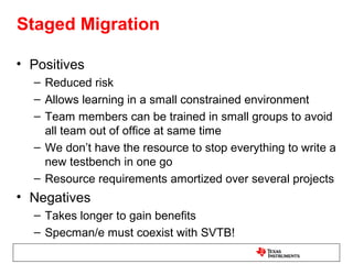 Progressive Migration From 'e' to SystemVerilog: Case Study | PDF