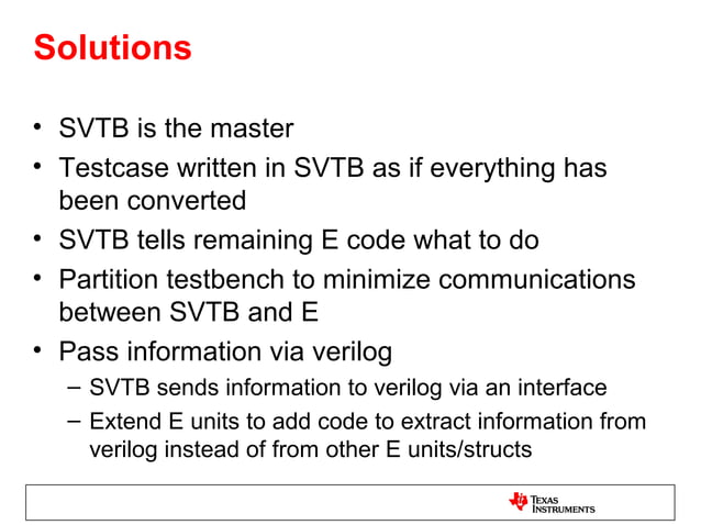 Progressive Migration From 'e' to SystemVerilog: Case Study | PDF