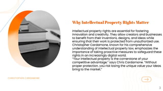 Christopher Cardamone on Innovation: Protecting What Matters Most | PPT