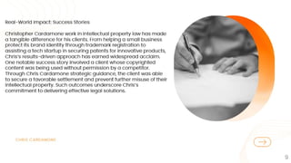 Christopher Cardamone on Innovation: Protecting What Matters Most | PPT