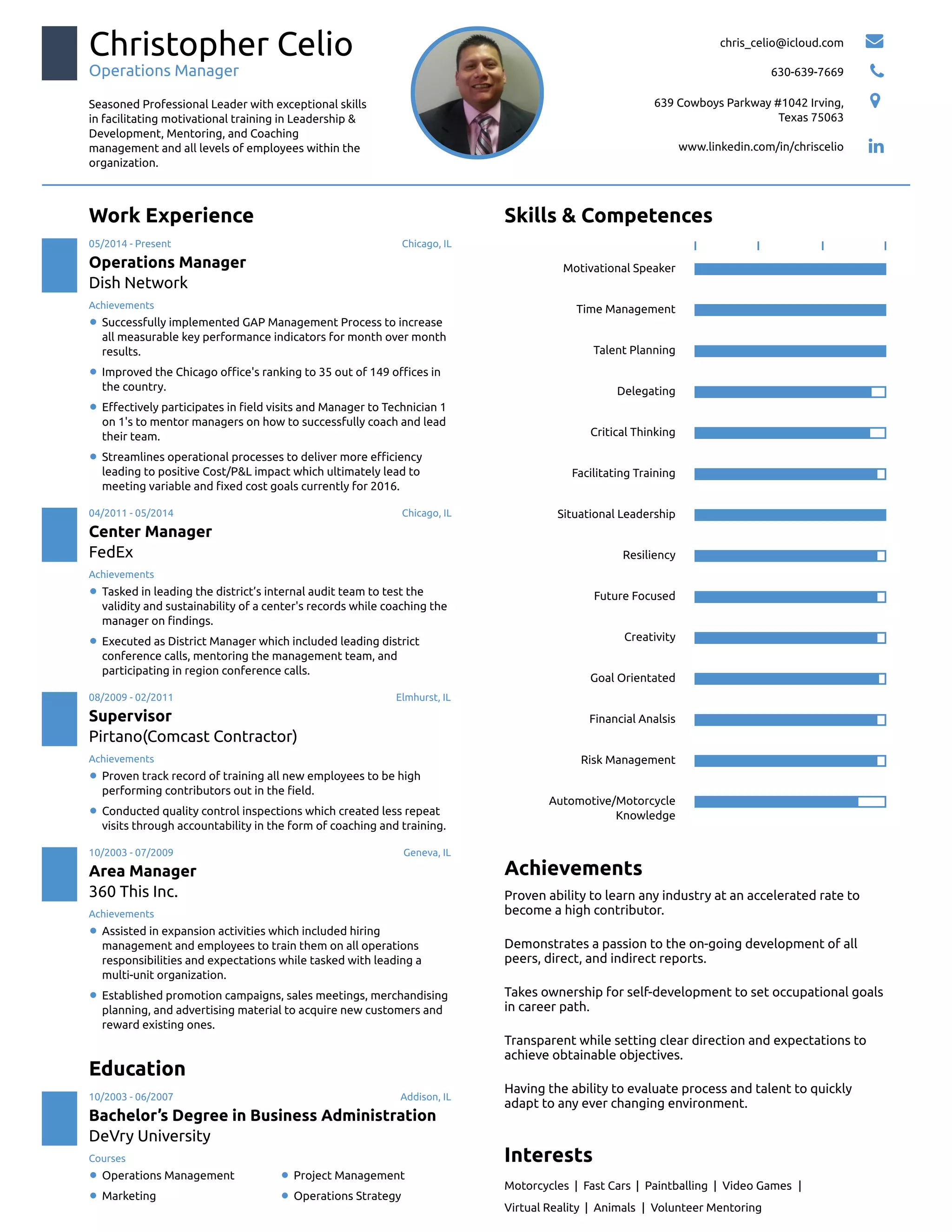 Chris Celio's Resume | PDF