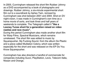 Chris Cunningham Music Video Director | PPT