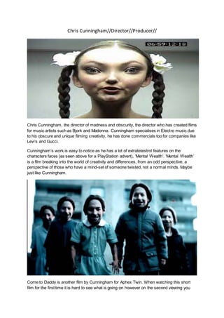 Chris cunningham | DOCX