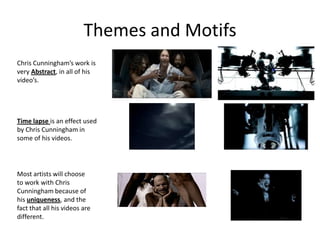 Chris cunningham music video director | PPT
