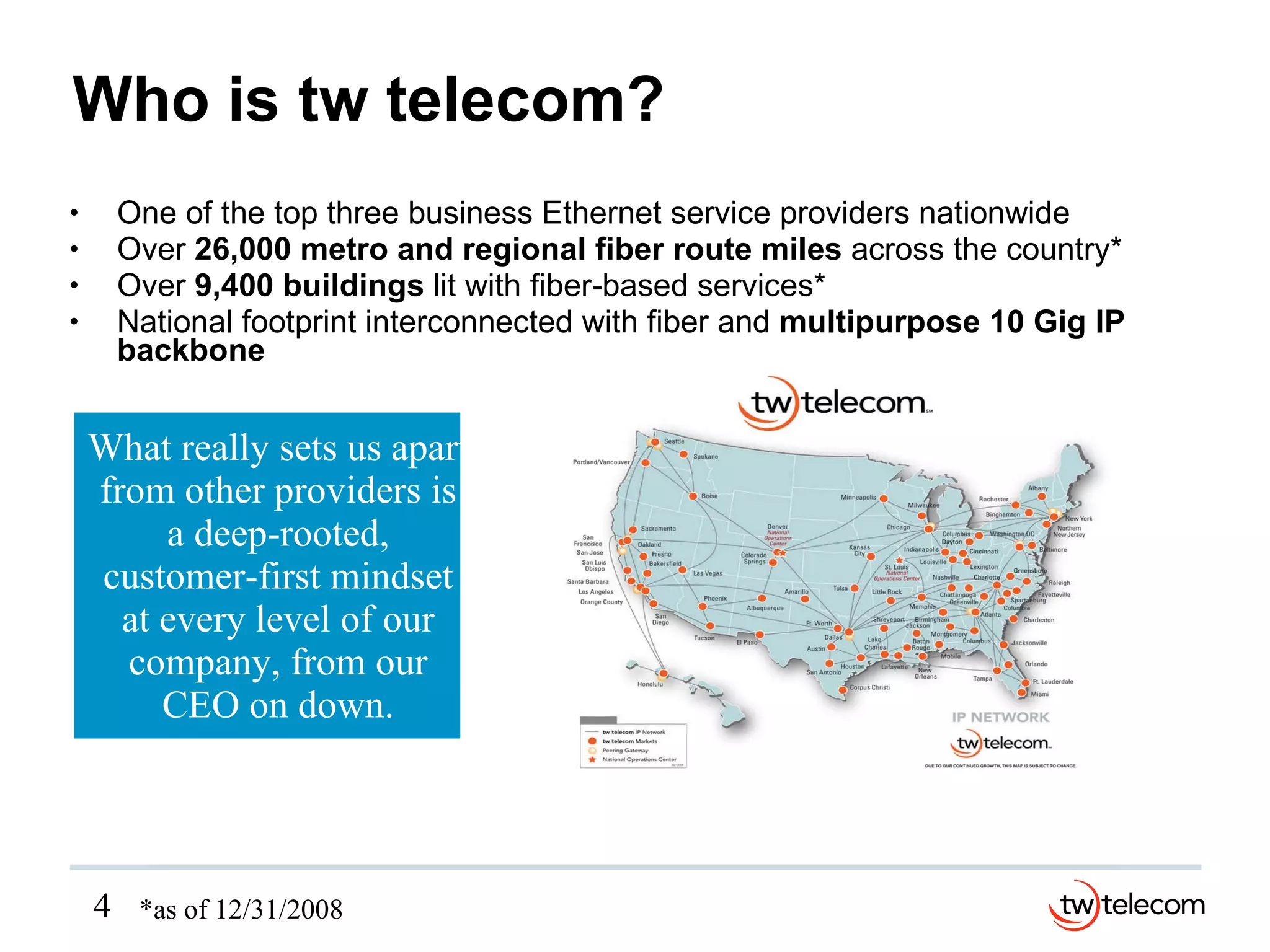 Chris Everson Tw Telecon Overview | PPT | Computer Networking | Computing