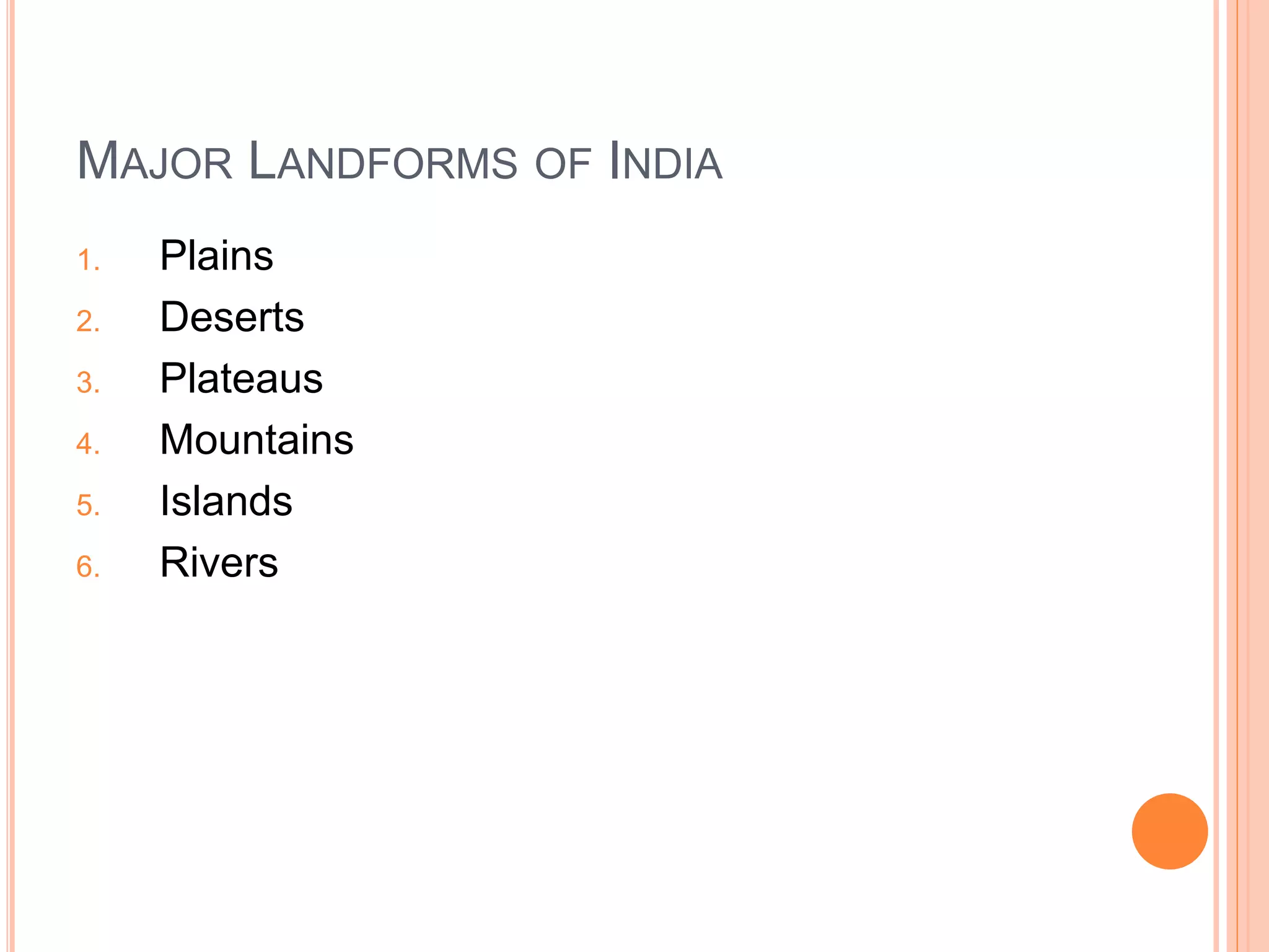 Physical Features Of India | PPTX