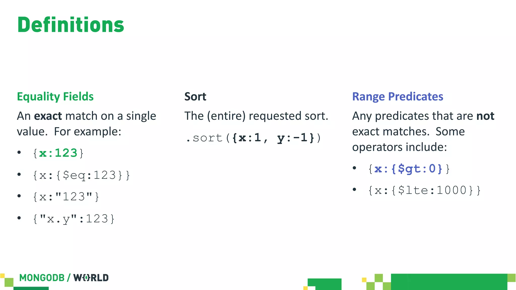 Mongodb World 2019 Tips And Tricks For Querying And Indexing Mongodb Ppt 4123