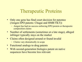 The impact of human gene patents on Innovation and access | PPT