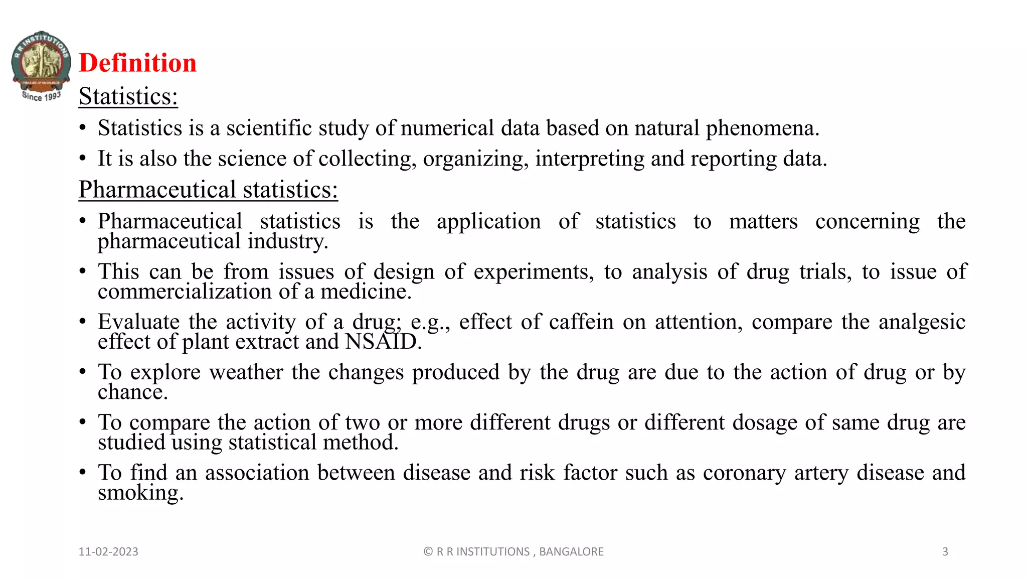 Statistical modeling in Pharmaceutical research and development.pptx