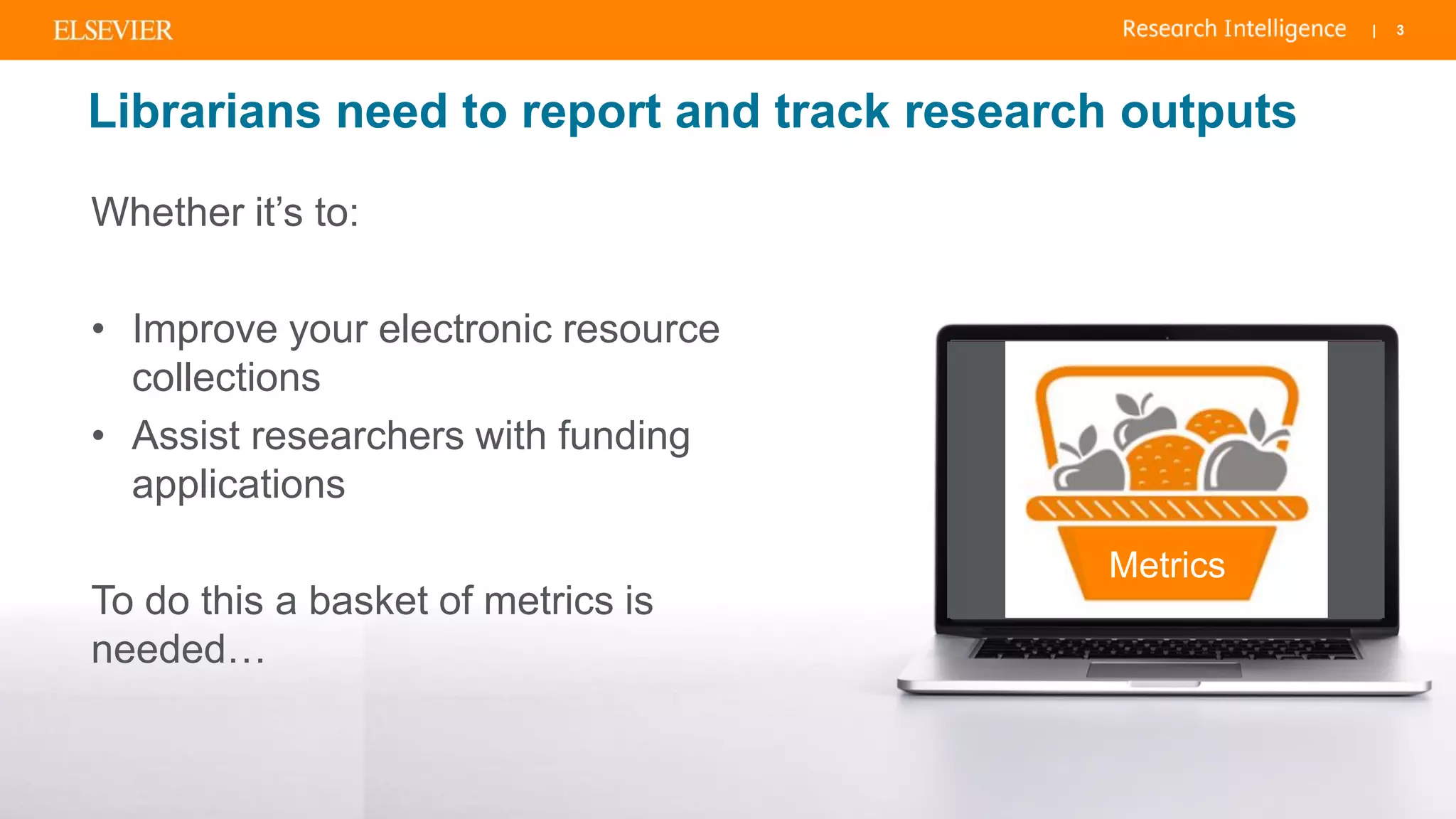 A tool for librarians to select metrics across the research lifecycle | PPT