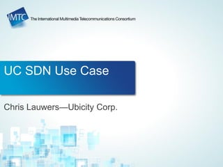 UC SDN Use Case | PPT