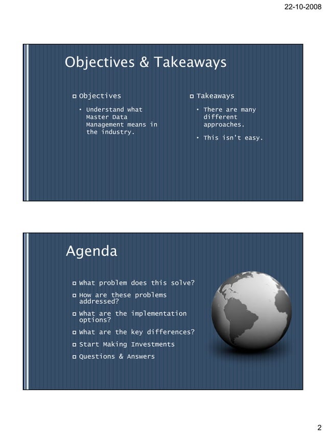 Chris Madrid Master Data Management | PDF | Databases | Computer Software and Applications