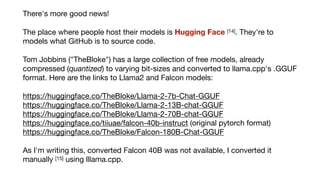 SFSCON23 - Chris Mair - Self-hosted, Open Source Large Language Models ...