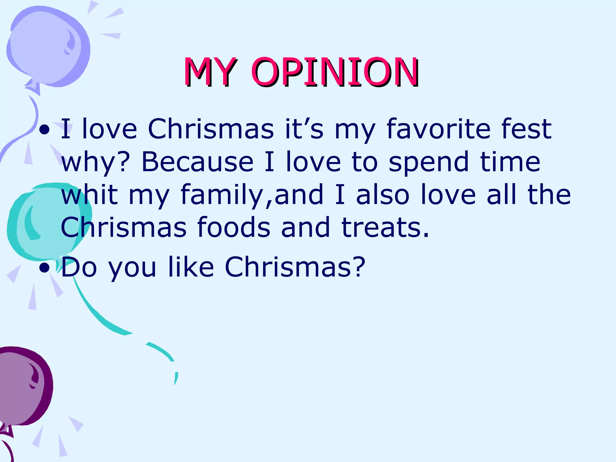 CHRISTMAS PROJECT EMMA LABRADOR | PPT