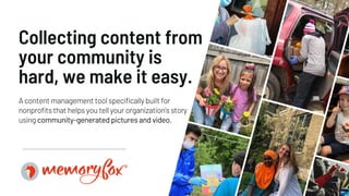 MemoryFox Demo: Lights, Camera, Take Action! | PPT