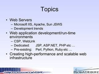 Scalable Web Architectures and Infrastructure | PPT
