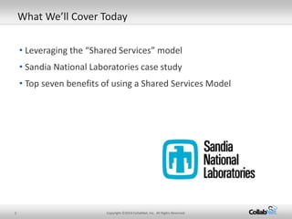 Top 7 Benefits of Using a Shared Services Model for Agile and ALM ...