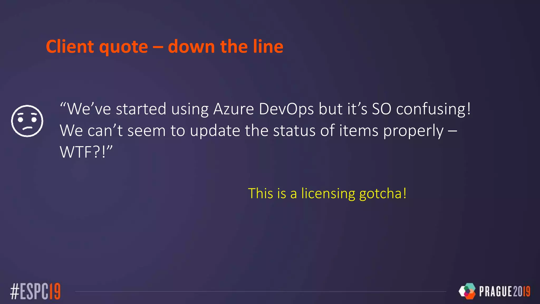 Chris OBrien - Azure DevOps for managing work | PPT