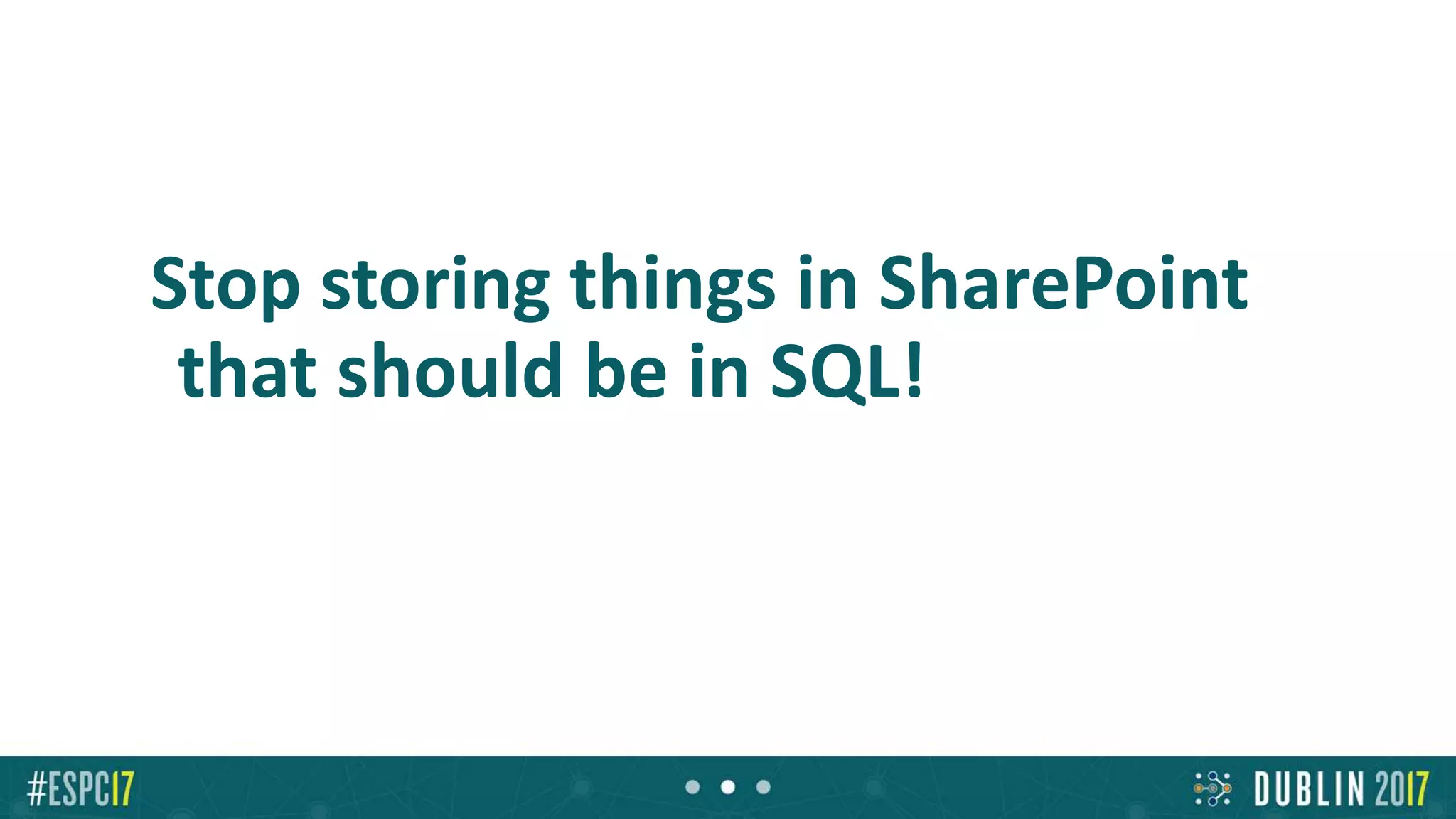 Chris O'Brien - Best bits of Azure for Office 365/SharePoint developers | PPT