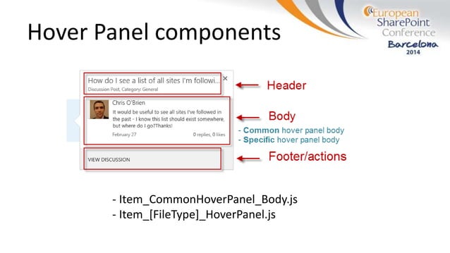 Chris O'Brien - Customizing the SharePoint/Office 365 UI with JavaScript (ESPC14) | PPT