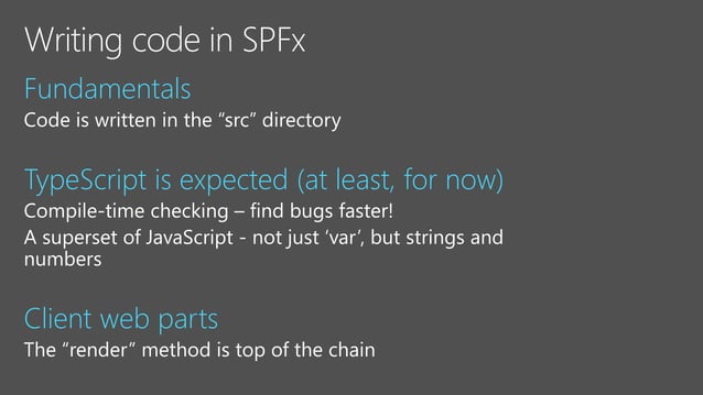 Chris O'Brien - Introduction to the SharePoint Framework for developers | PPTX | Web Development ...