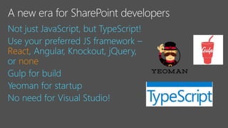Chris O'Brien - Introduction to the SharePoint Framework for developers ...