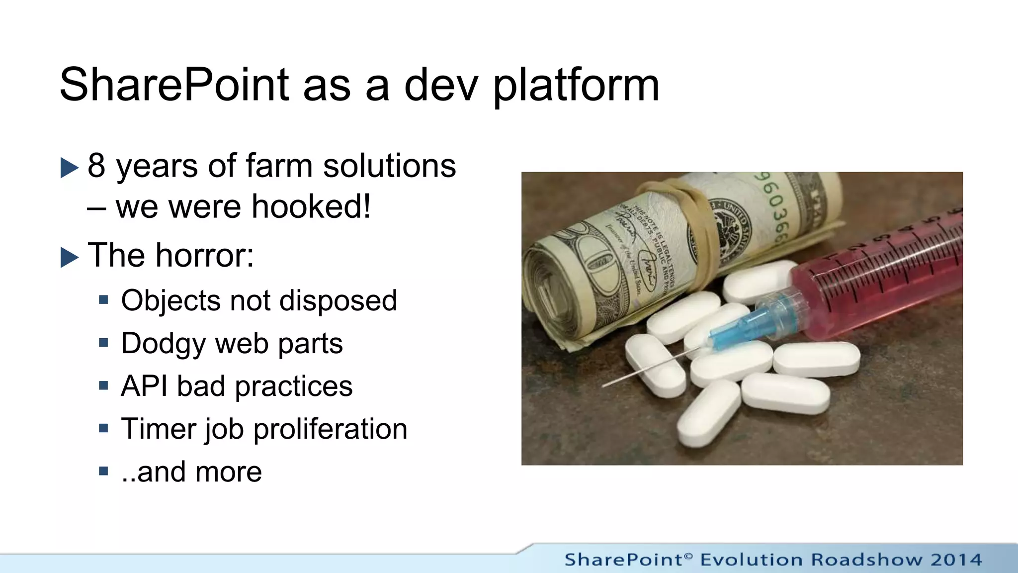 Chris O'Brien - Modern SharePoint development: techniques for moving code off SharePoint servers ...