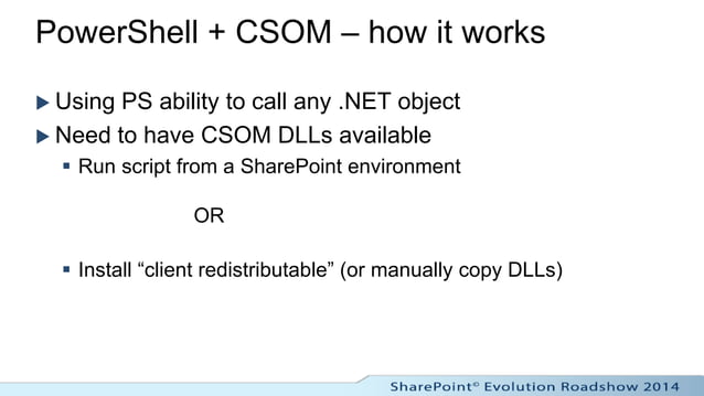 Chris O'Brien - Modern SharePoint development: techniques for moving code off SharePoint servers ...