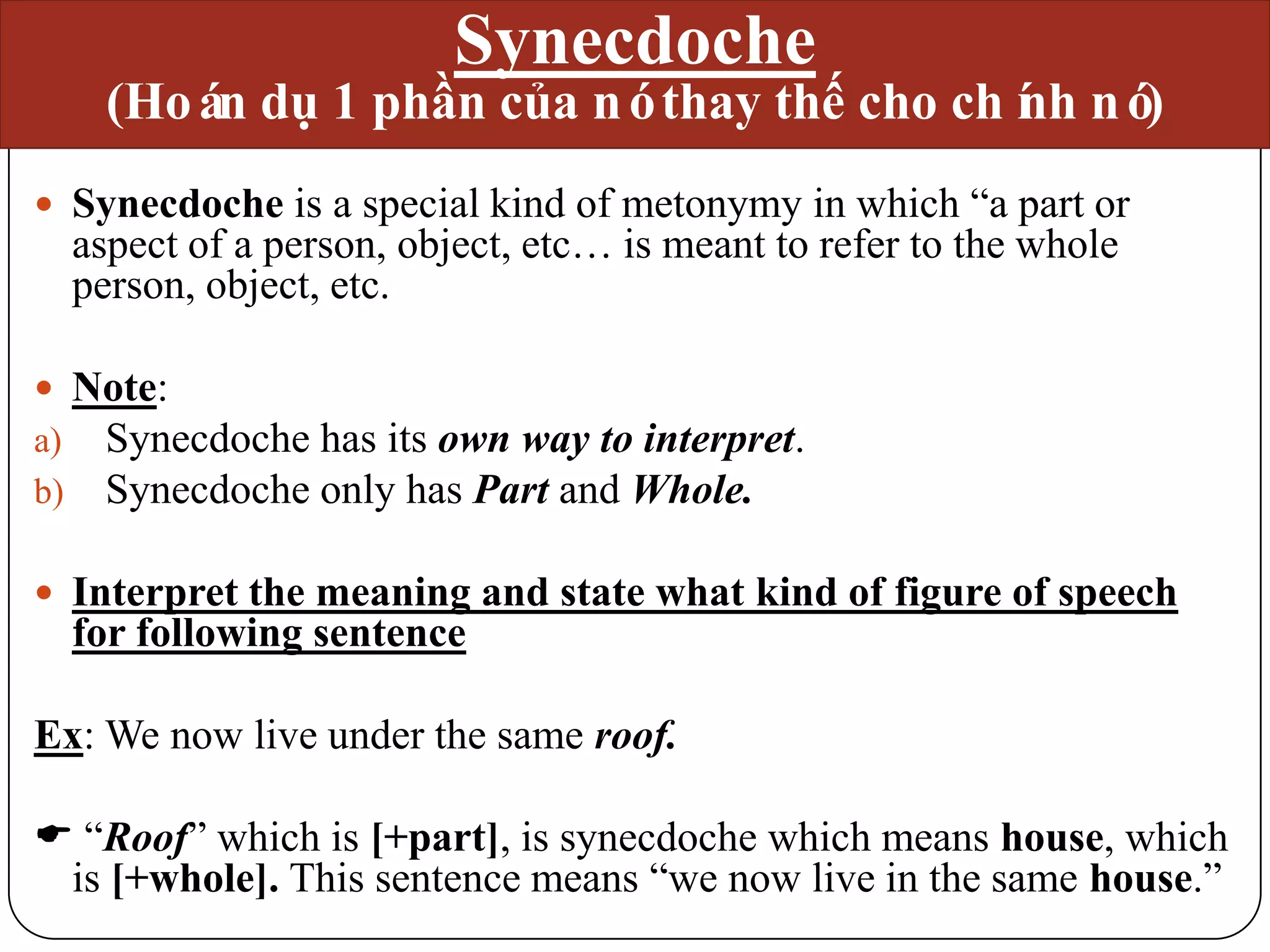 Figures of speech (Semantics) | PDF