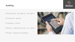 Audits, inspections and reporting - | PPT