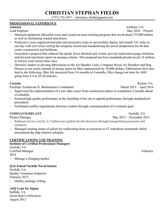 Chris resume | PDF