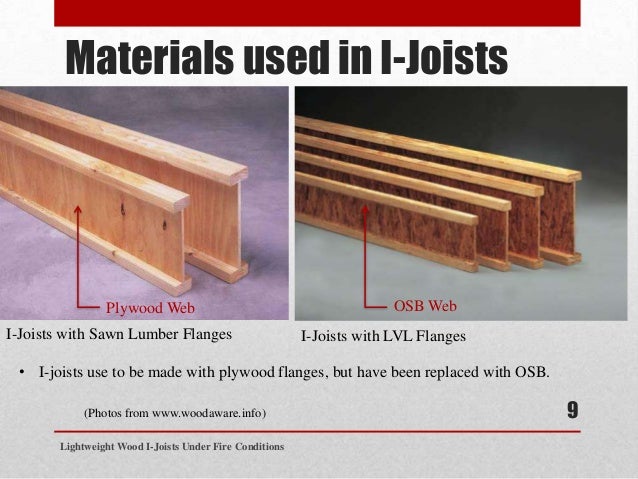 Lightweight I-Joist Construction Under Fire Conditions